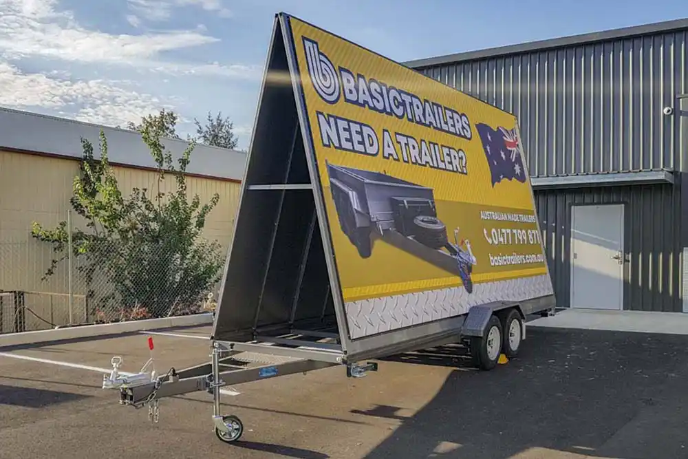 20x5 Advertising Trailer