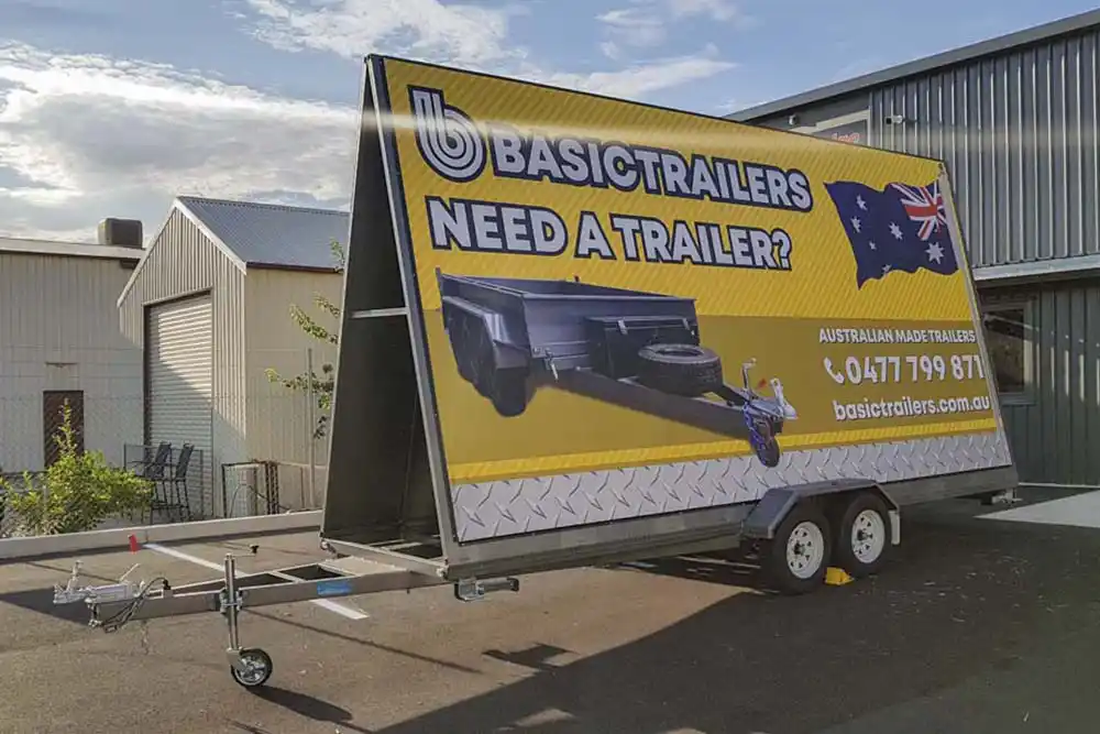20x5 Advertising Trailer