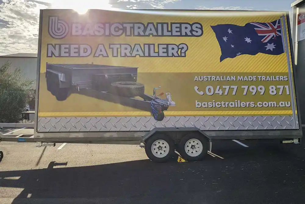 20x5 Advertising Trailer