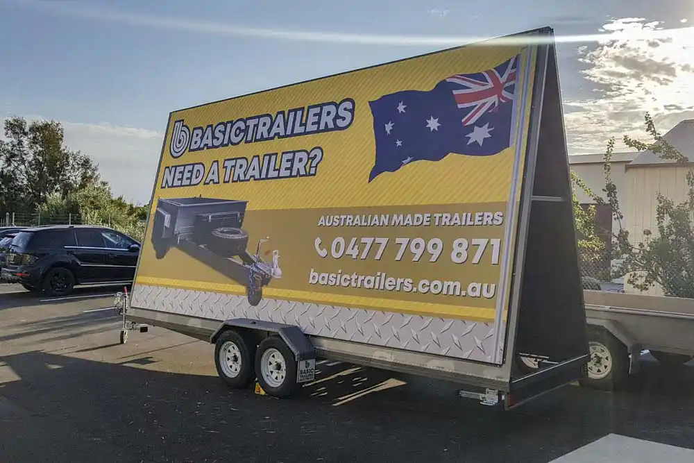 20x5 Advertising Trailer