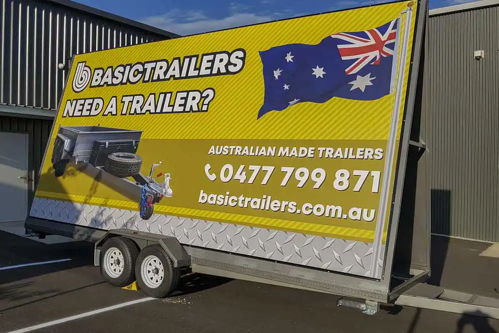 20x5 Advertising Trailer