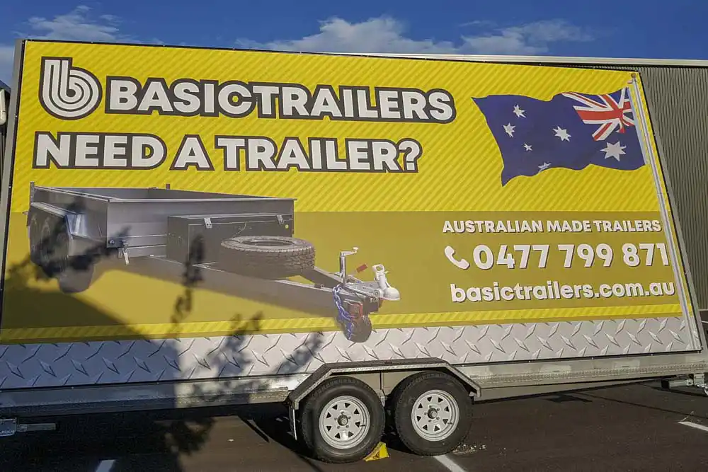 20x5 Advertising Trailer