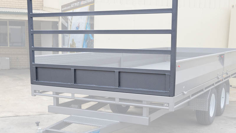 Trailer Upgrade: [1200mm Semi-Open Headboard 7ft] | Basic Trailers