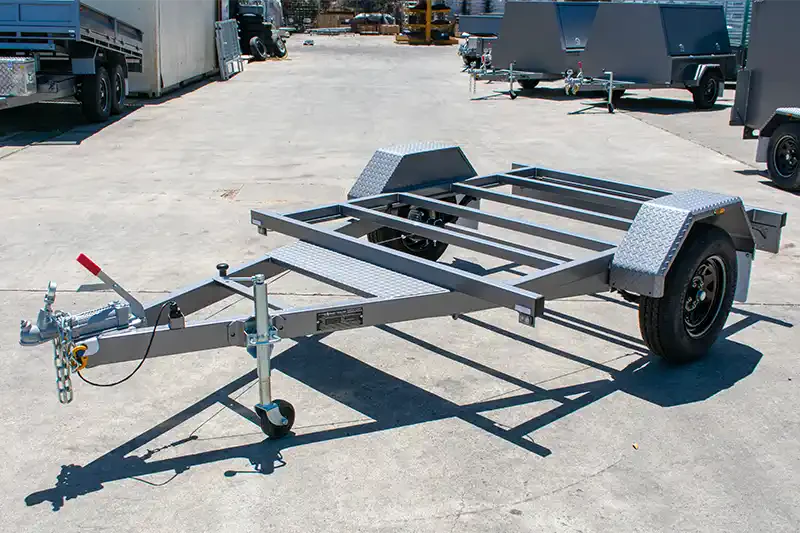 6X4 Rolling Chassis Single Axle Trailer Single Axle Trailer Rolling 6X4 Rolling Chassis Single Axle Trailer Single Axle Trailer Rolling
