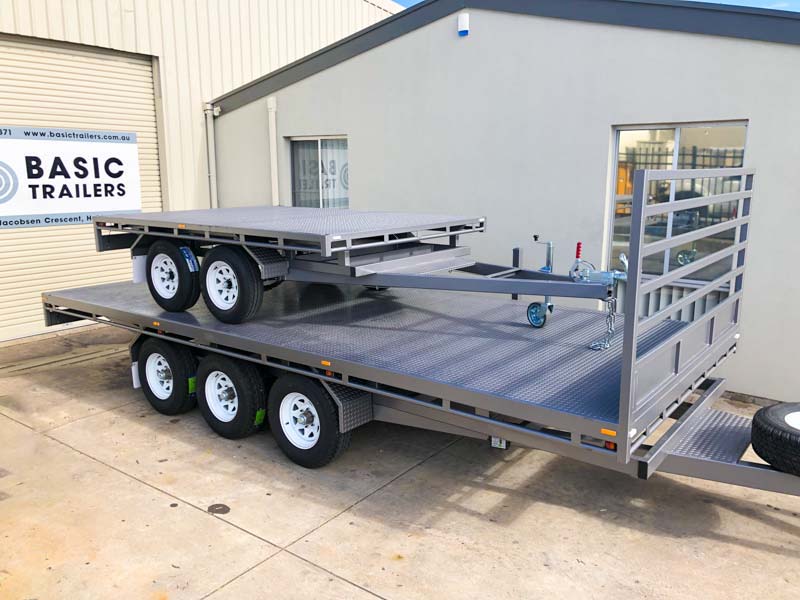 16X8 Flat Top Trailer - Flat Top Trailer For Sale